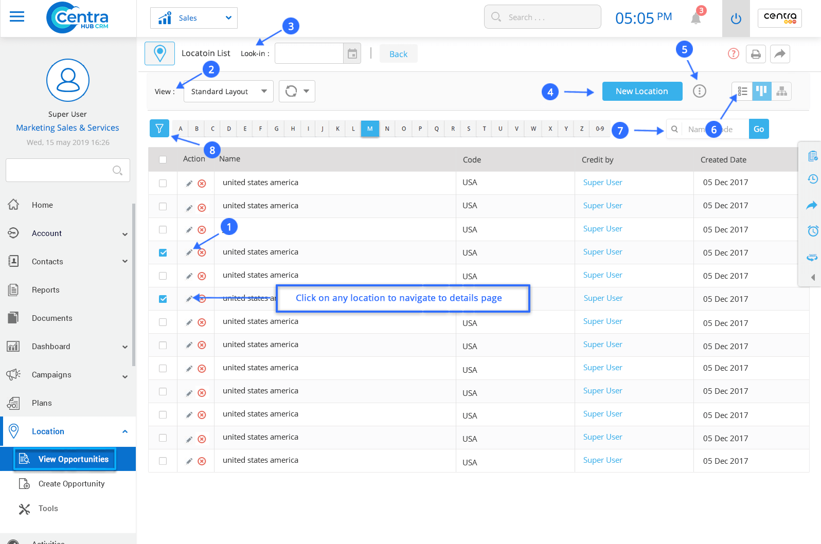 Territory Management | Help Guide | Knowledge Base | CentraHub CRM